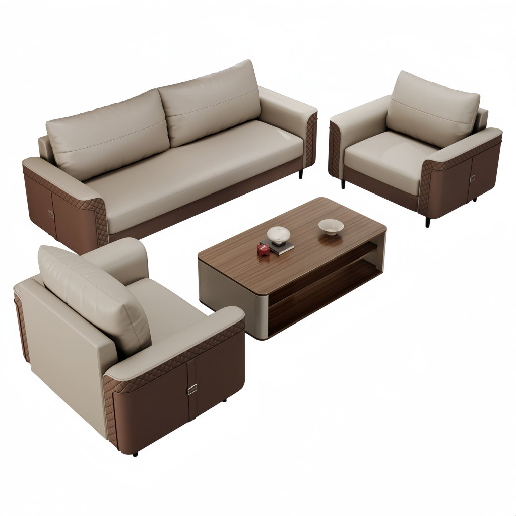 Walkoly European style simple sofa tea table combination | Wayfair