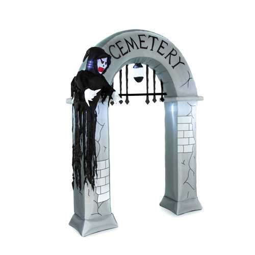 The Seasonal Aisle Halloween Arch Inflatable | Wayfair.co.uk