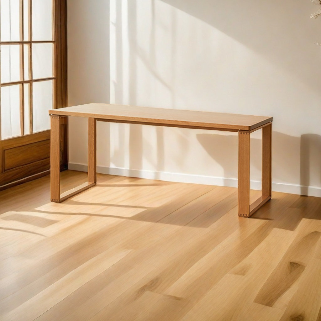 Animoe D Furniture Cherry Wood Slab Dining Table Set - Wayfair Canada