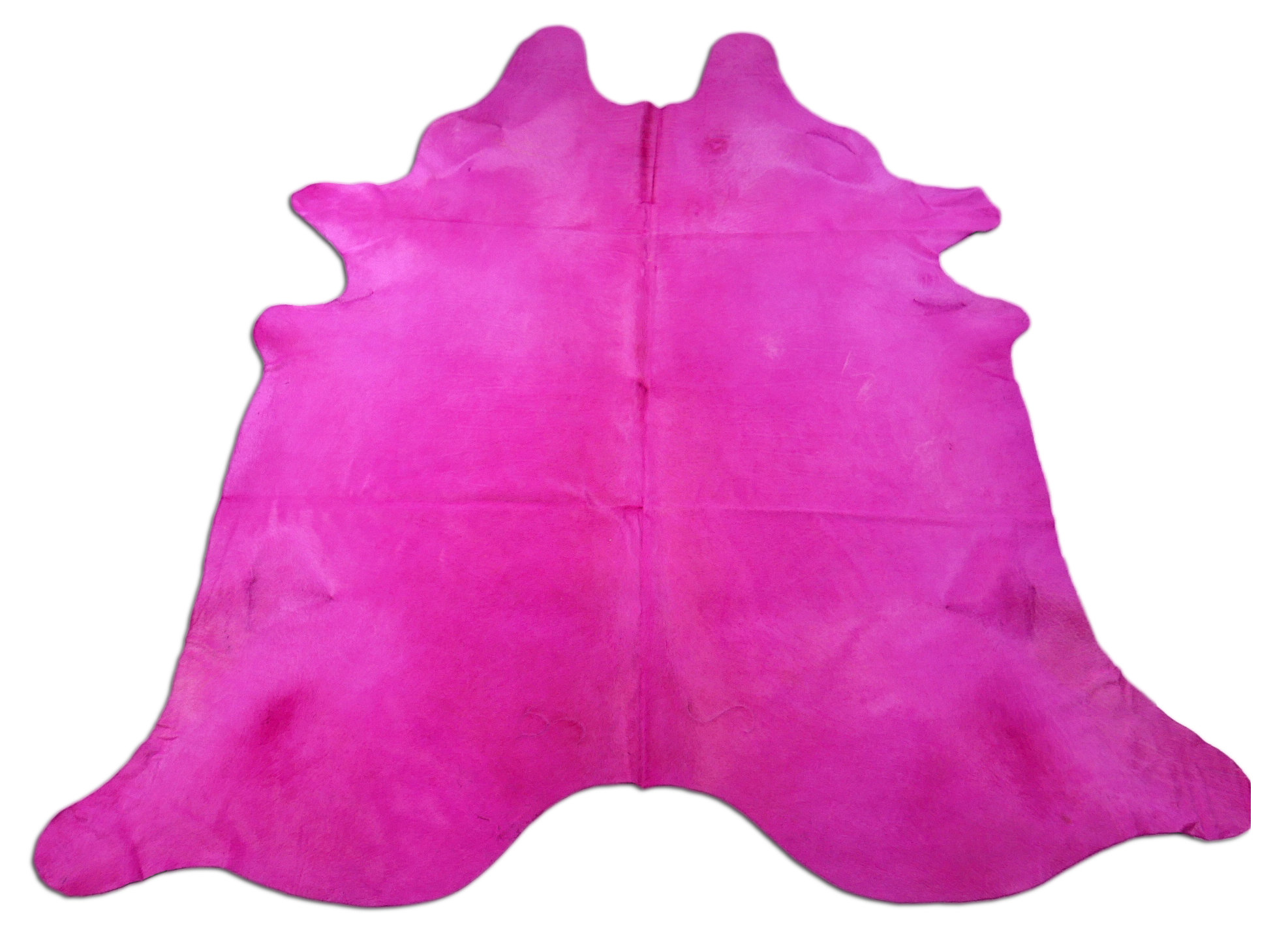 Mercer41 Duncanville Dyed Hand Made Cowhide Pink Area Rug | Wayfair