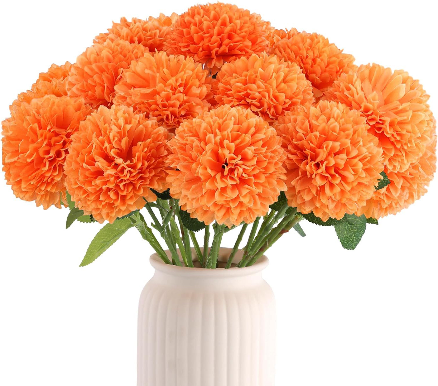 Primrue 12 artificial chrysanthemum balls, interior flower decoration ...