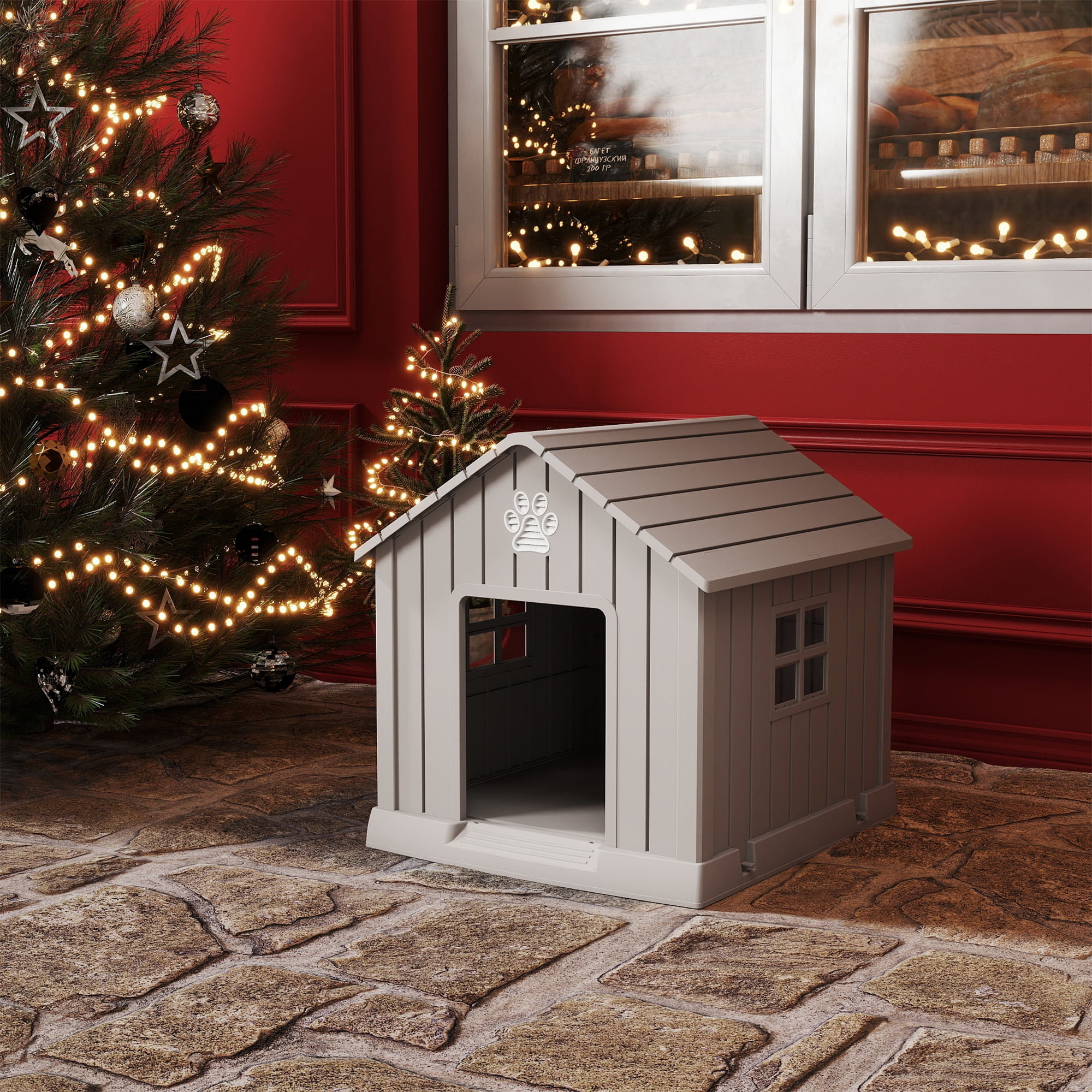 Tucker Murphy Pet™ Dog House Indoor Outdoor For Small To Large Sized ...