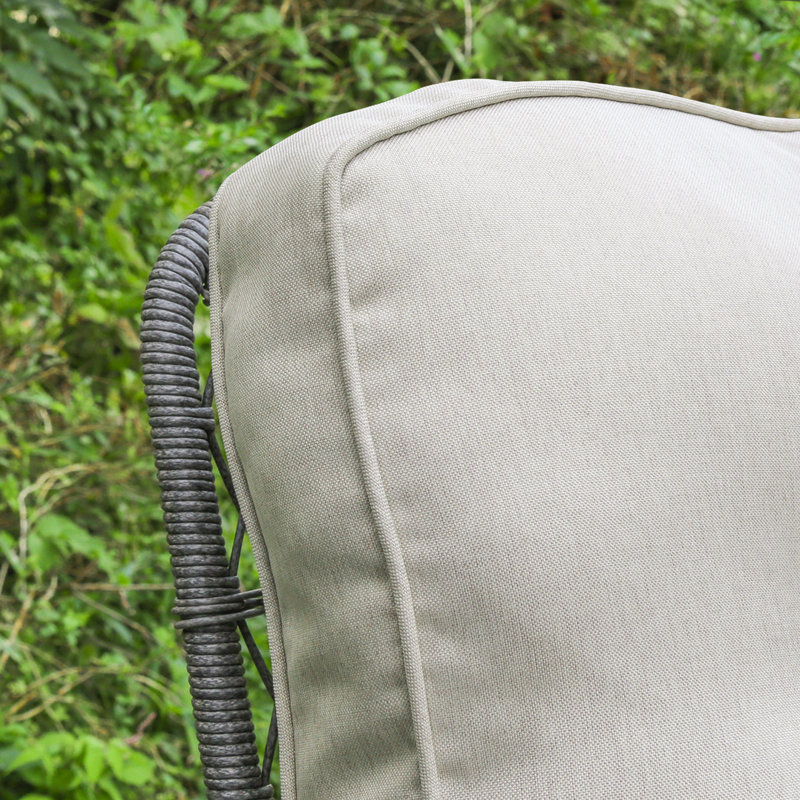 Lark Manor Ambrin Swivel Patio Chair with Cushions | Wayfair