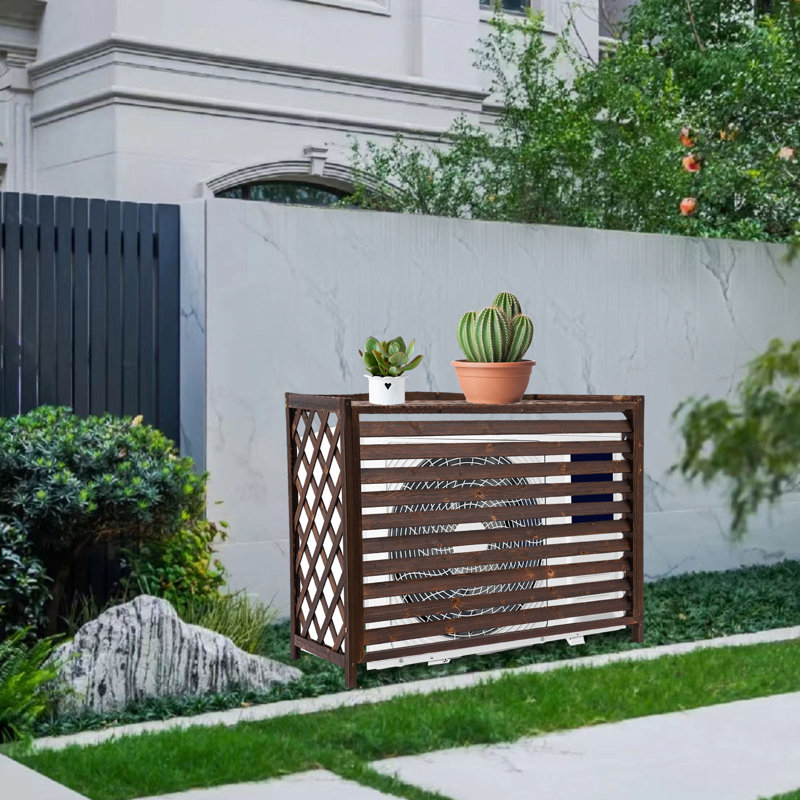 YXSUN Air Conditioner Fence Screen & Reviews | Wayfair