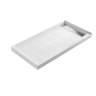 HOME ART 60" X 34" One-piece Smc Shower Base With Integrated Right ...
