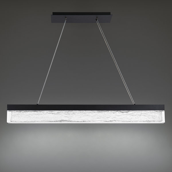 dweLED Effervescent 1 - Light LED Kitchen Island Pendant | Wayfair