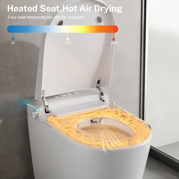 WEUP Smart Toilet With Tank, Uv Sterilization, Auto Open/Close, Auto ...