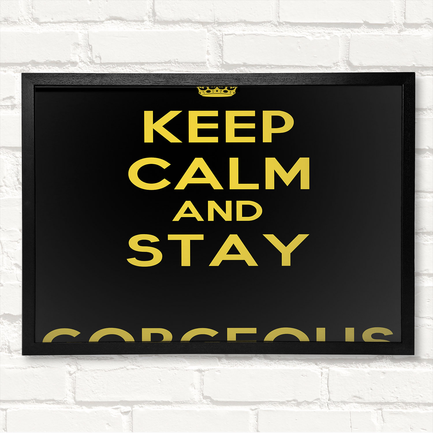Fairmont Park Keep Calm Gorgeous Framed Print | Wayfair.co.uk