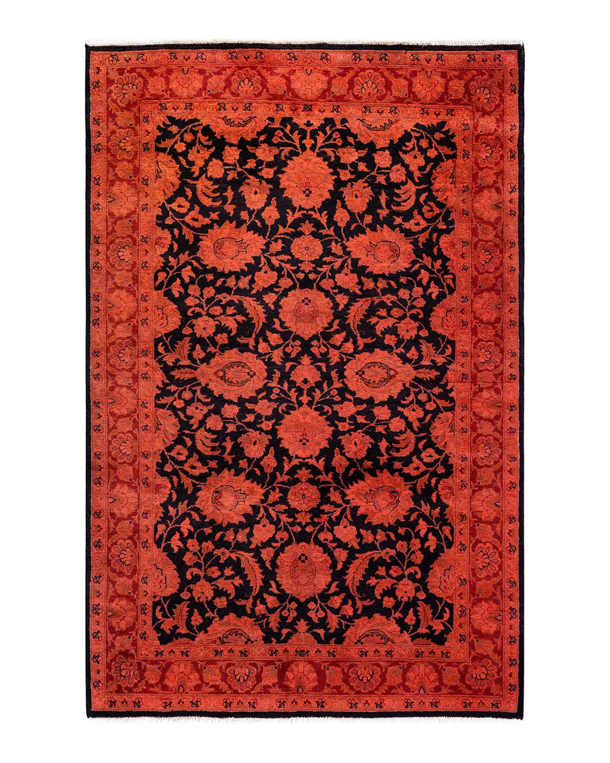 Isabelline Maza, One-of-a-Kind Hand-Knotted Area Rug - Orange | Wayfair