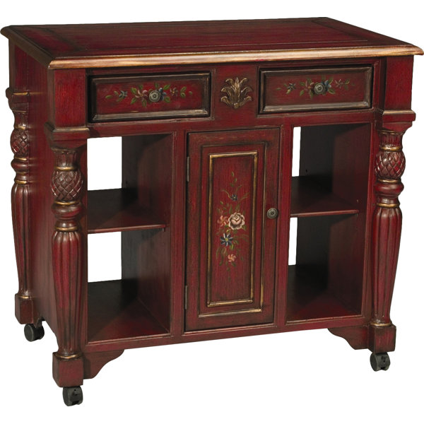 Astoria Grand Eichler Kitchen Cart & Reviews | Wayfair