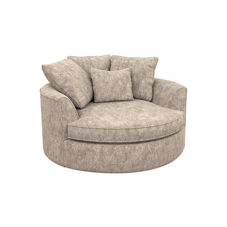 Wade Logan® Ashonte Upholstered Barrel Chair & Reviews | Wayfair