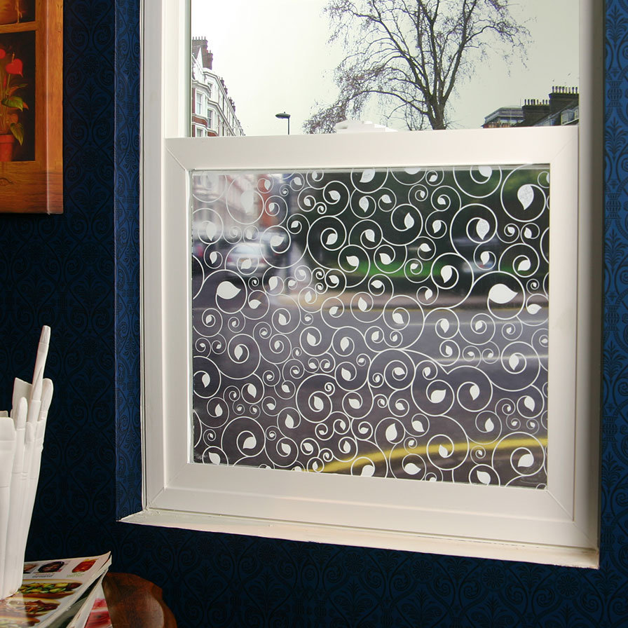 Stick Pretty Calla Sheer Window Film | Wayfair