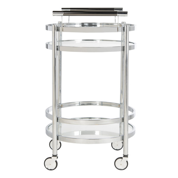 Wrought Studio™ Hendrum Bar Cart & Reviews | Wayfair