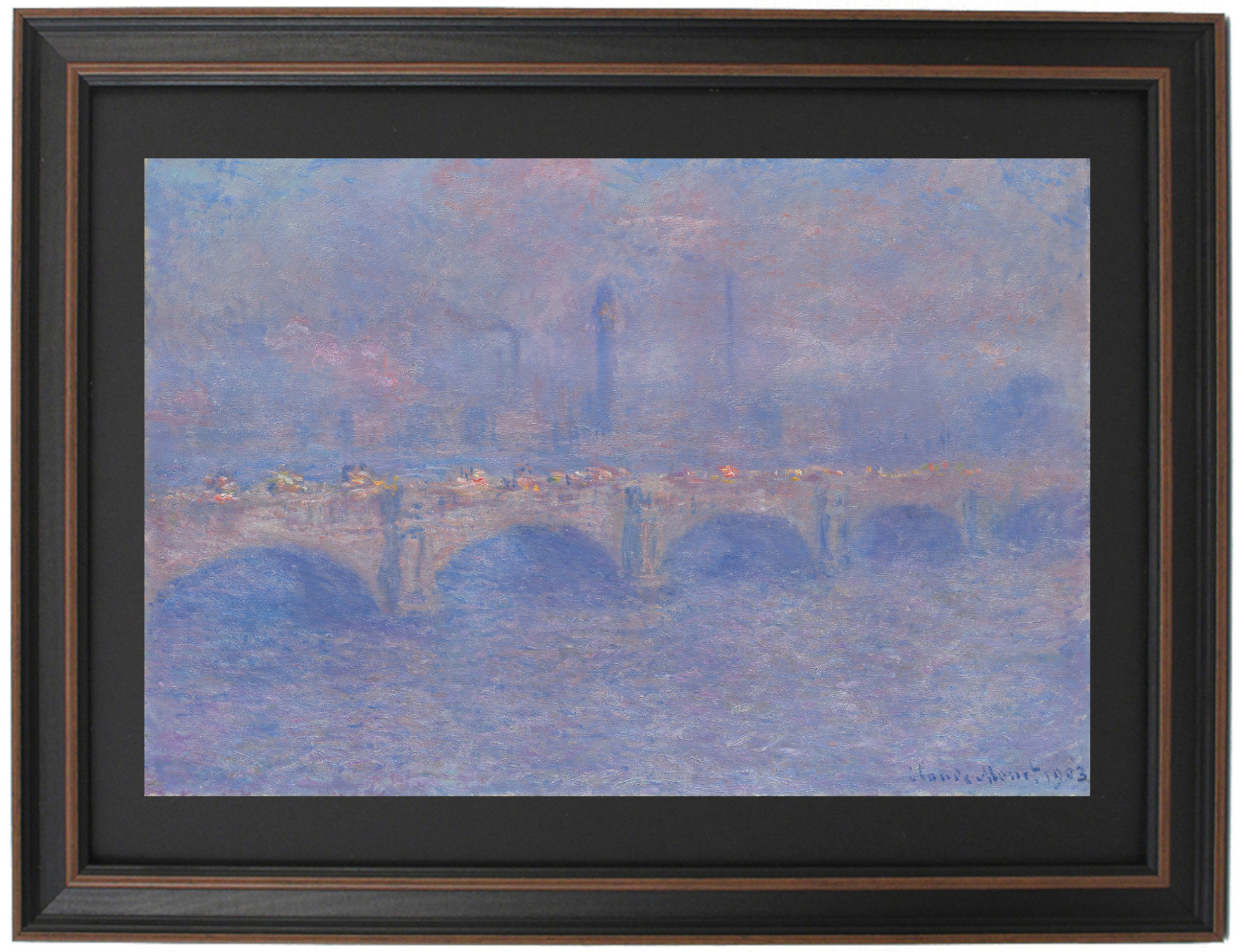 Wildon Home® Waterloo Bridge, Sunlight Effect By Claude Monet - Wayfair ...