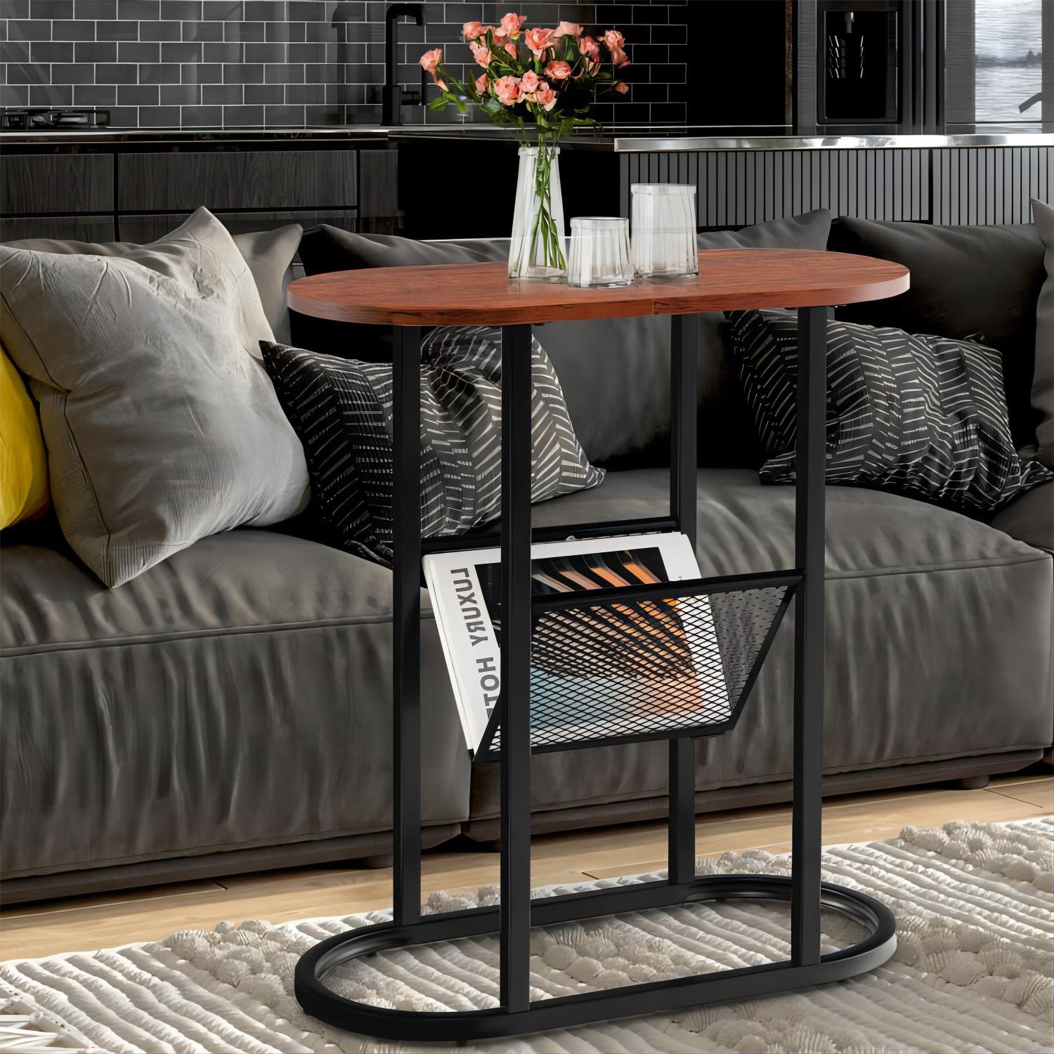 17 Stories Frame End Table with Storage | Wayfair