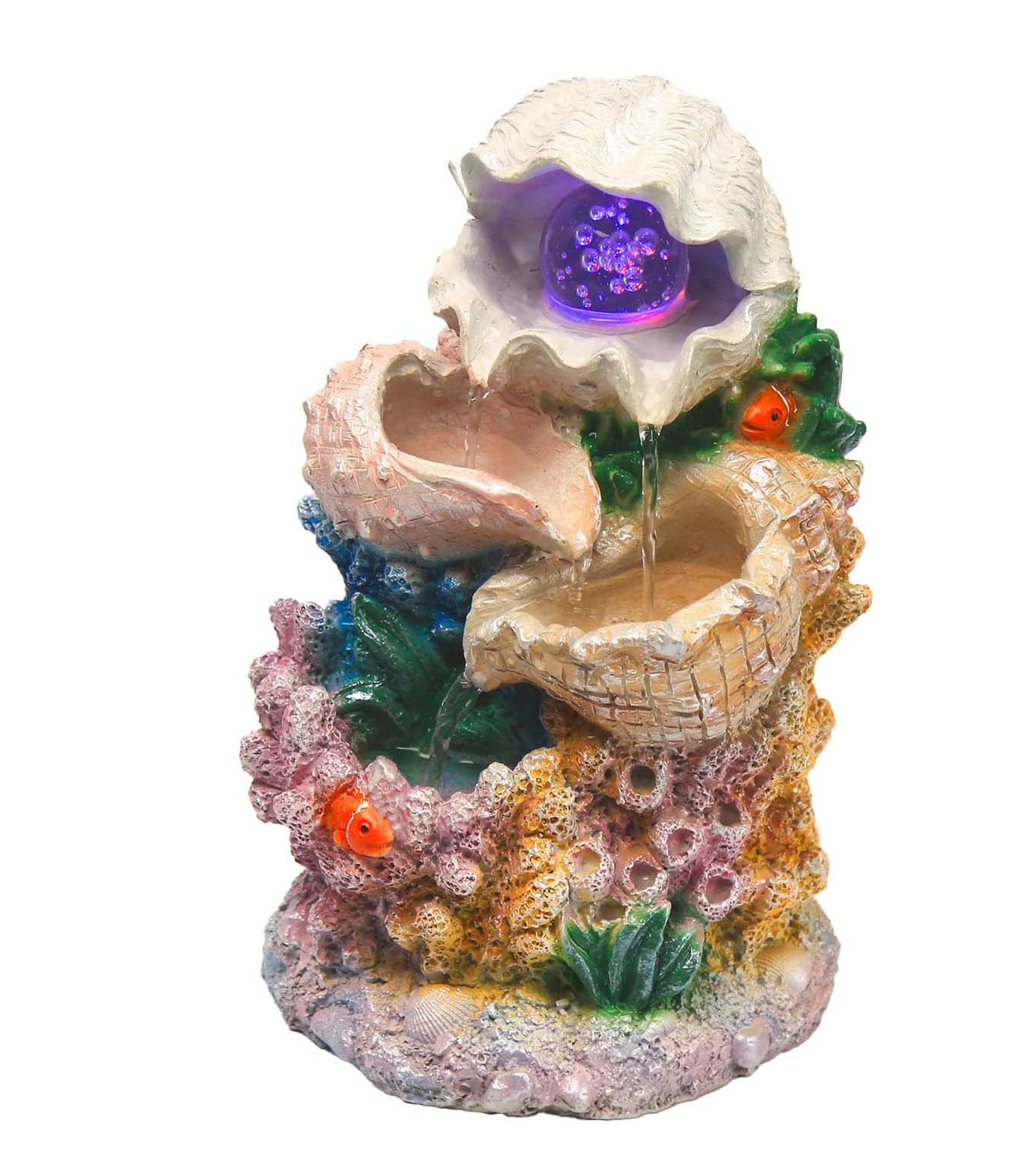 Highland Dunes Tabletop Waterfall Fountain Indoor Tabletop Water ...