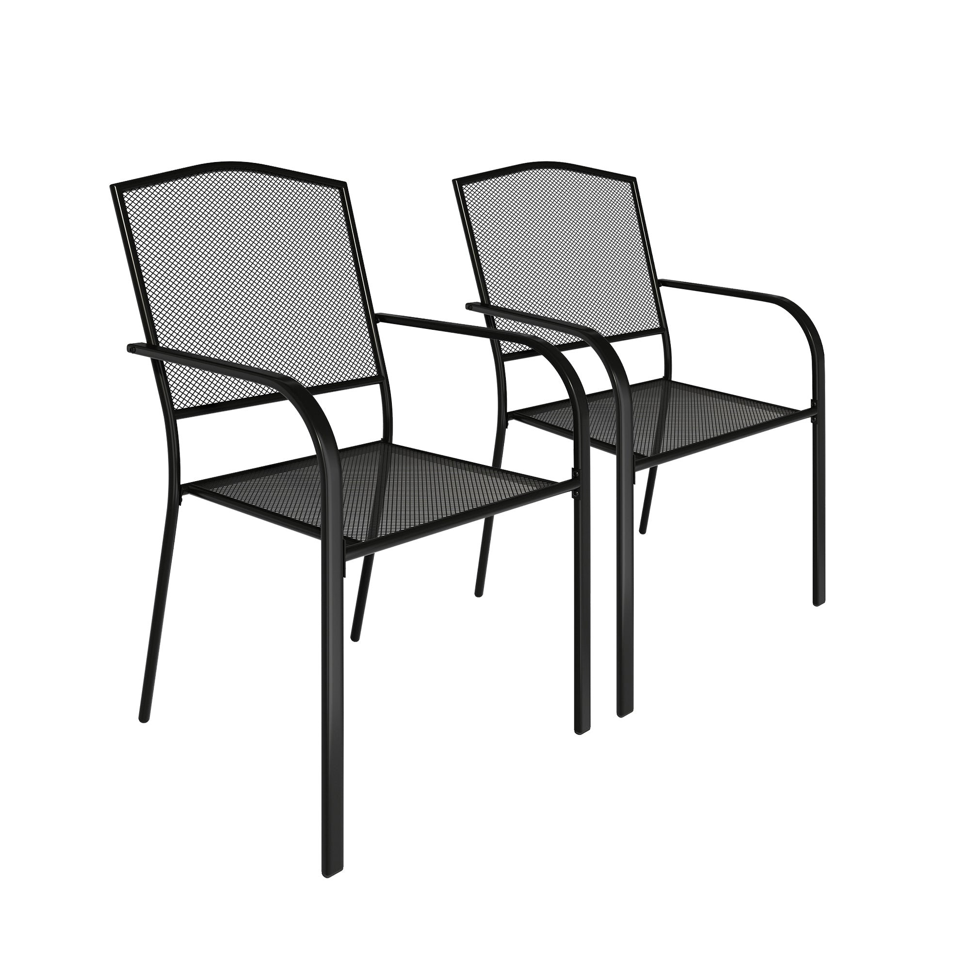 Lark Manor Outdoor Terrace Mesh Dining Chair With Metal Frame - Wayfair ...