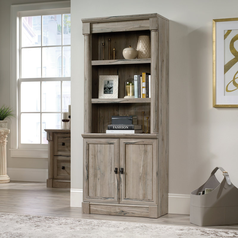 Darby Home Co Manahan Storage Bookcase & Reviews | Wayfair