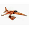 Winston Porter Whitewell Wooden F5 Freedom Fighter Jet Model | Wayfair