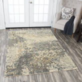 One Allium Way® Thora Wool Floral Rug | Wayfair