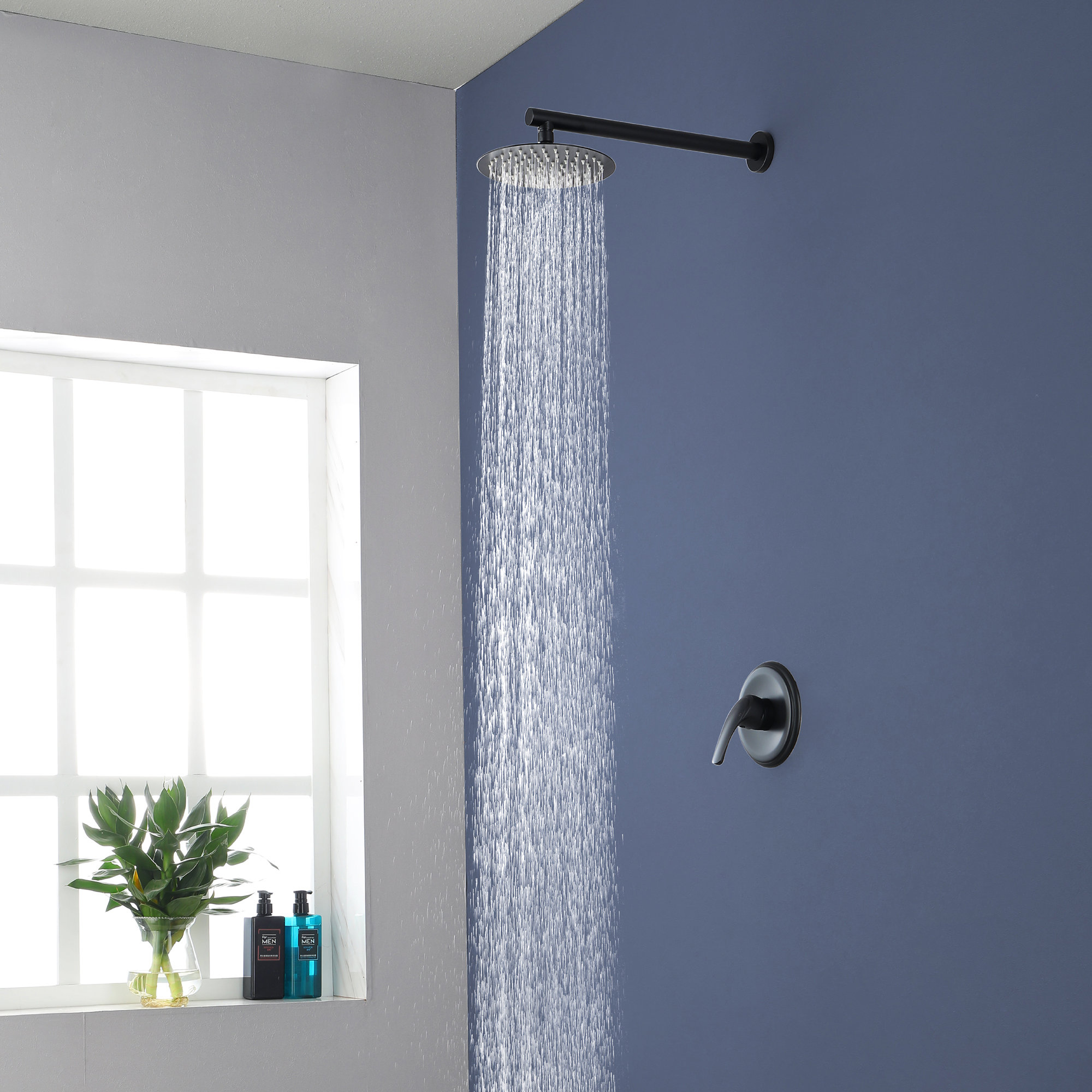MD Bath Pressure Balanced Complete Shower System | Wayfair