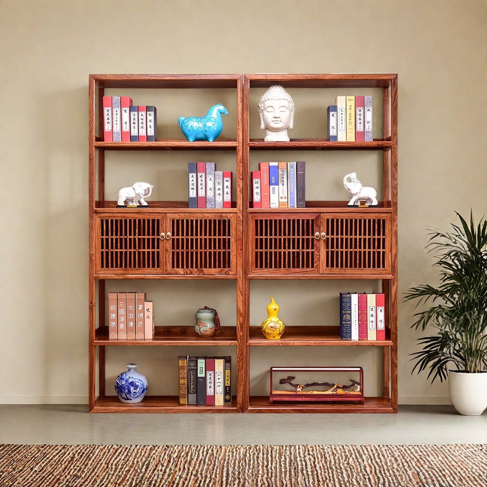 Kaoloupin Vintage Style Breathable Solid Wood Bookcase - Wayfair Canada