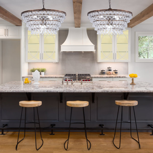 Rosdorf Park Alling 7 - Light Dimmable Tiered Chandelier | Wayfair