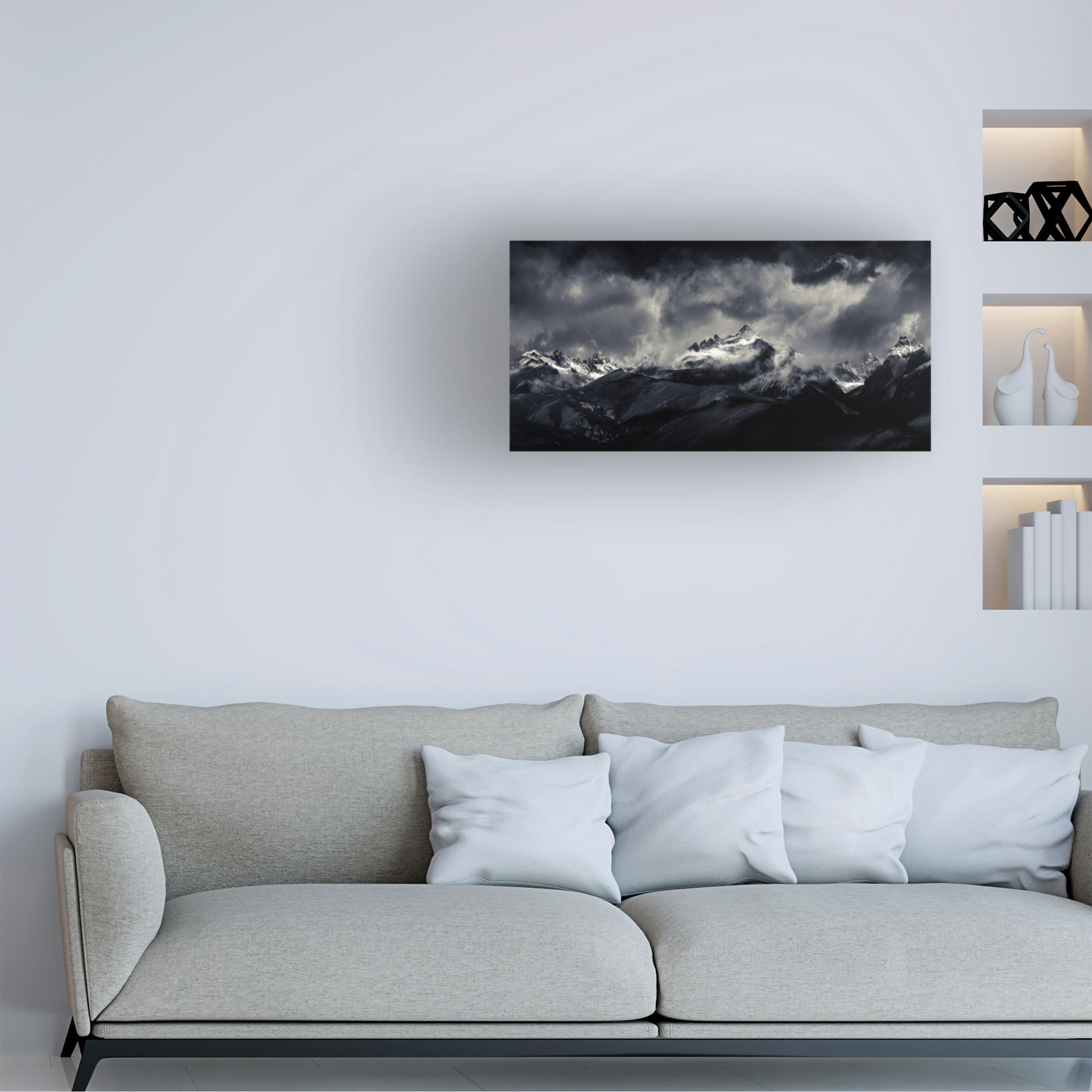 Ebern Designs Bolog Qiye Tibetan Land Devildoma Canvas Art | Wayfair