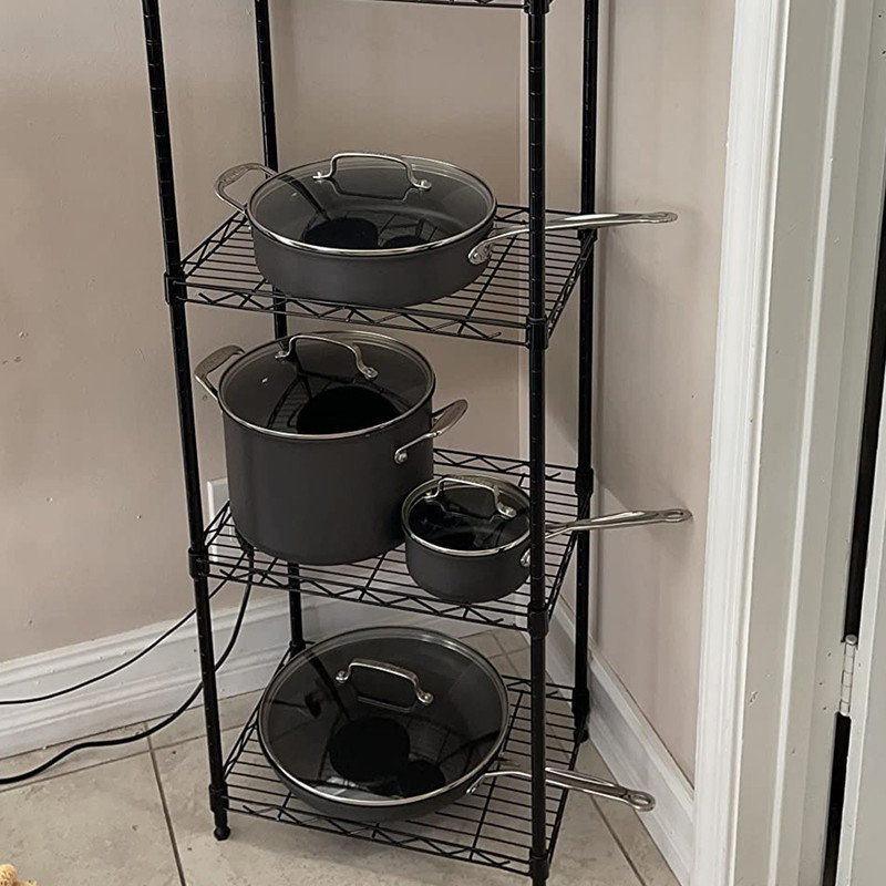 Rebrilliant Shelving Steel Storage Rack Adjustable Unit Shelves for ...