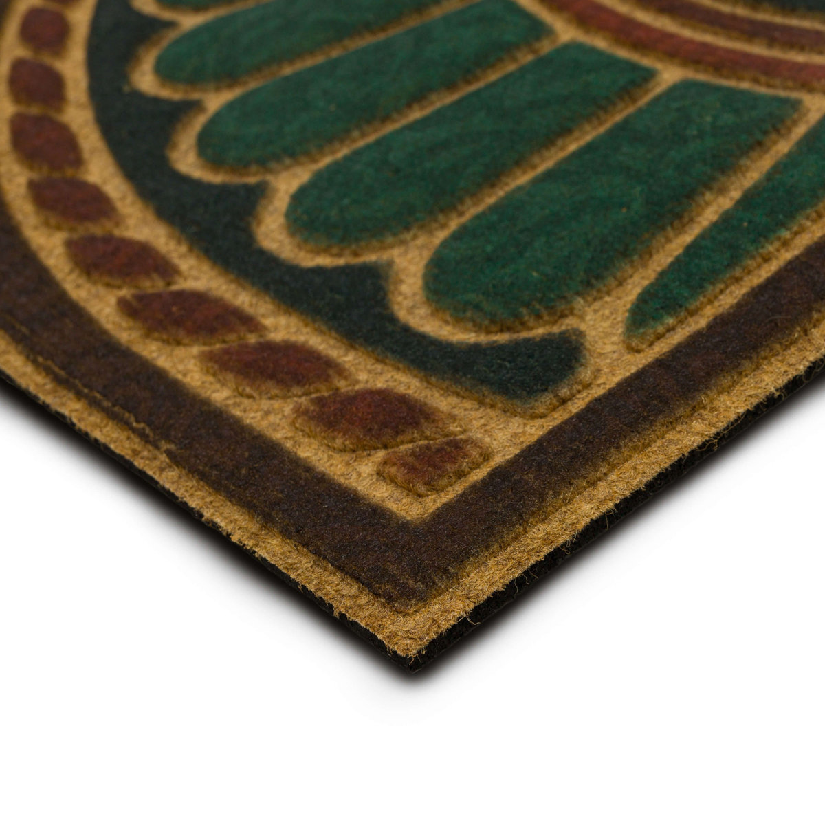 Lark Manor™ Amoura Geometric Tiled Medallion Recycled Rubber All ...