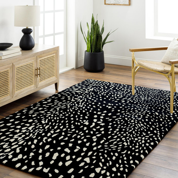 Wade Logan® Bauwine Performance Wool Animal Print Rug & Reviews | Wayfair