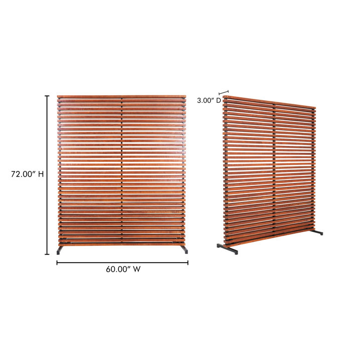AllModern Auden 60" W x 72" H Single Panel Room Divider & Reviews | Wayfair
