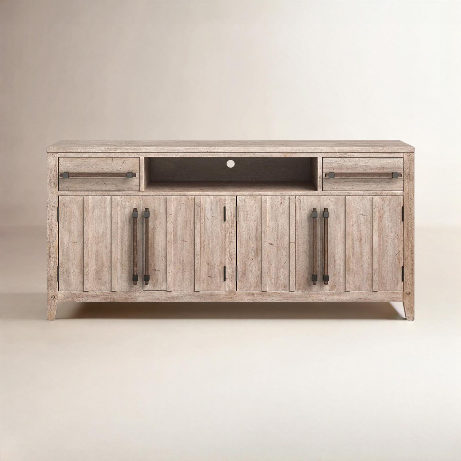 Birch Lane™ Cisco TV Stand for TVs up to 78" & Reviews | Wayfair