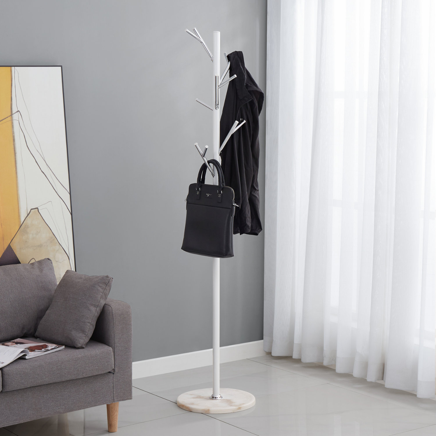 Millwood Pines Codie 10 Hook Coat Rack | Wayfair