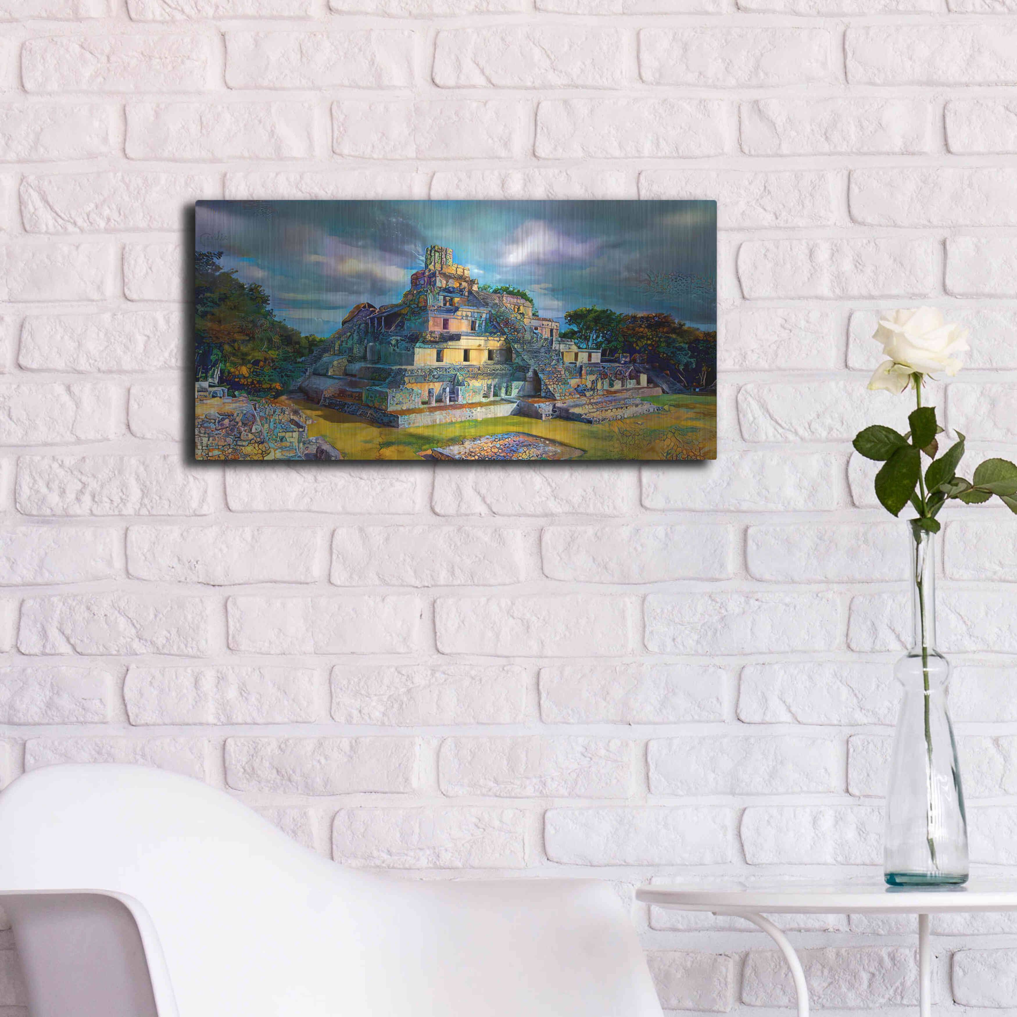 Red Barrel Studio® 'Campeche Mexico Edzna Pyramid' By Pedro Gavidia ...