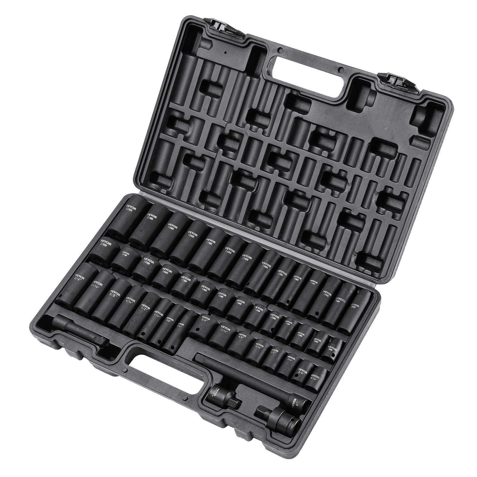 VEVOR 15" Drive Bit Ratchet Tool Kit Case | Wayfair