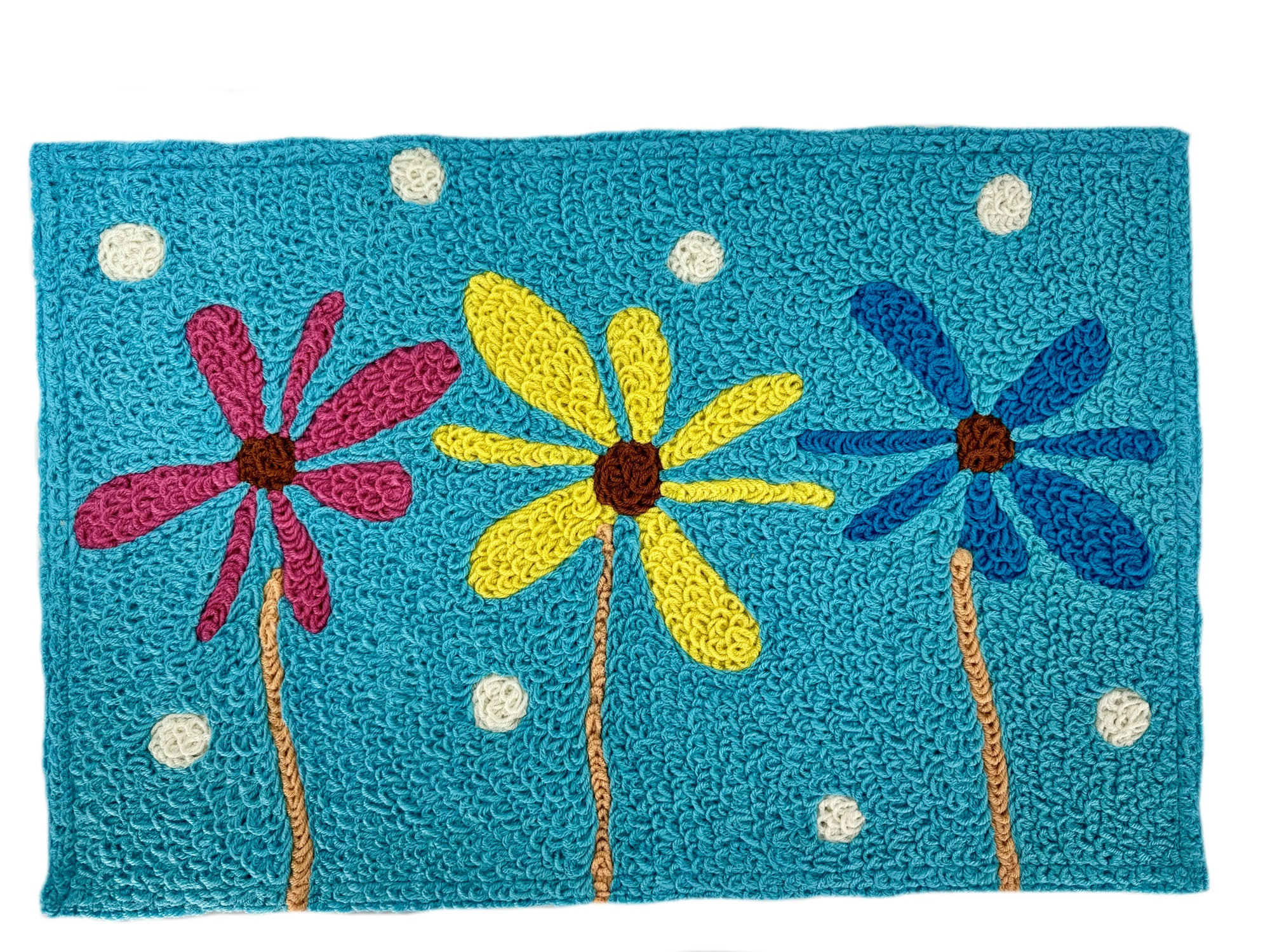 Winston Porter Seare Pretty Posies Kitchen Mat | Wayfair