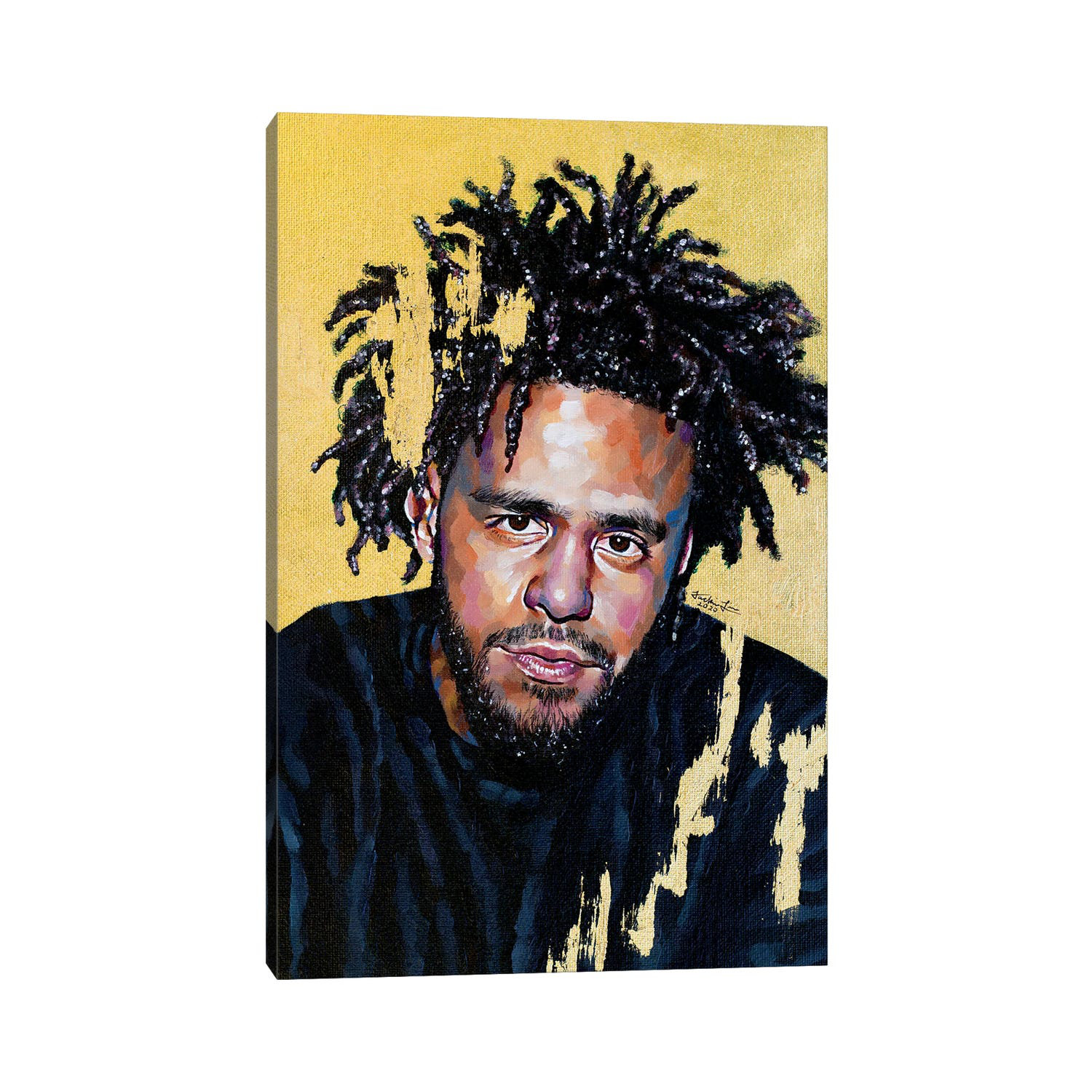 East Urban Home J. Cole by Jackie Liu - Wrapped Canvas Painting Print ...