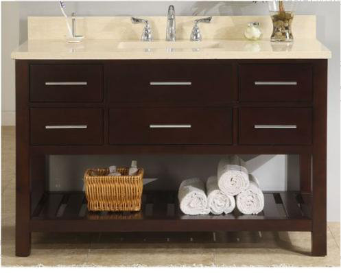 Empire Industries Priva 48" Open Bathroom Vanity Base Only | Wayfair