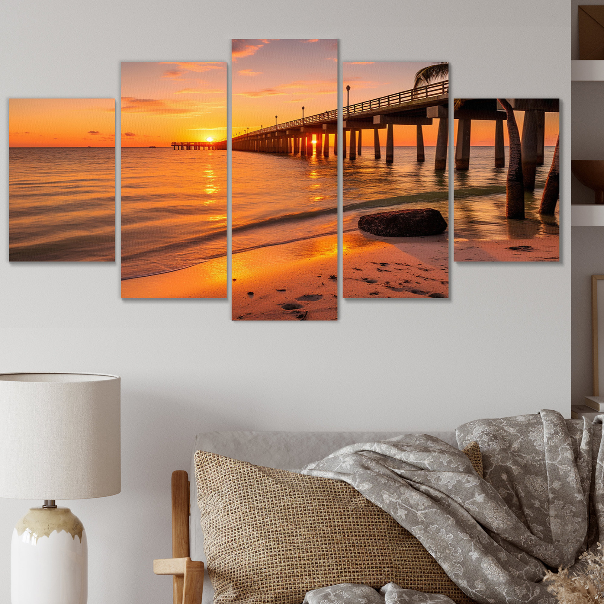 Highland Dunes " Jacksonville Bay Florida II " 5 - Pieces | Wayfair
