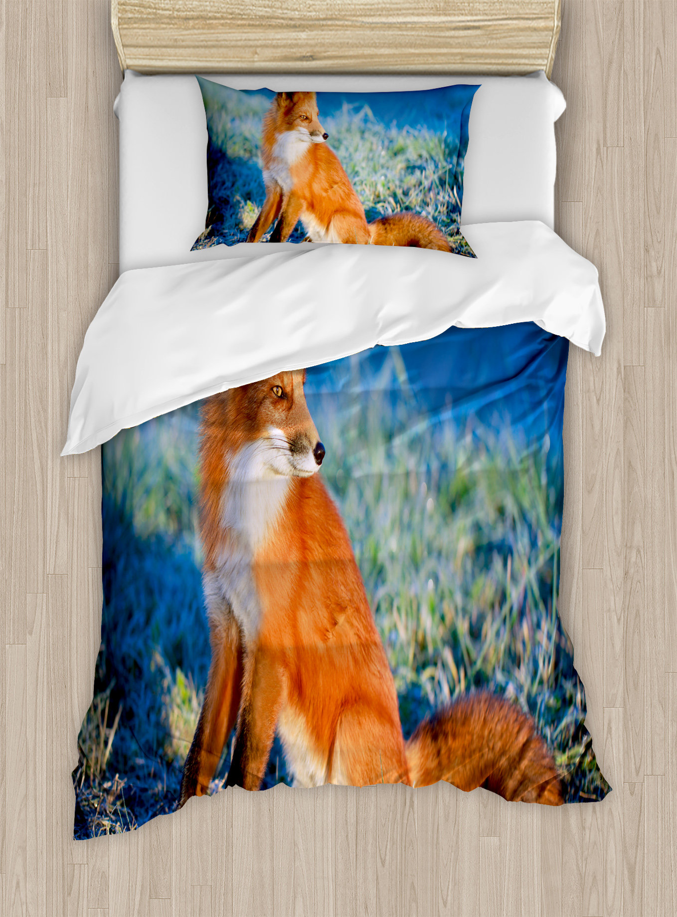 Ambesonne Fox Duvet Cover Set | Wayfair