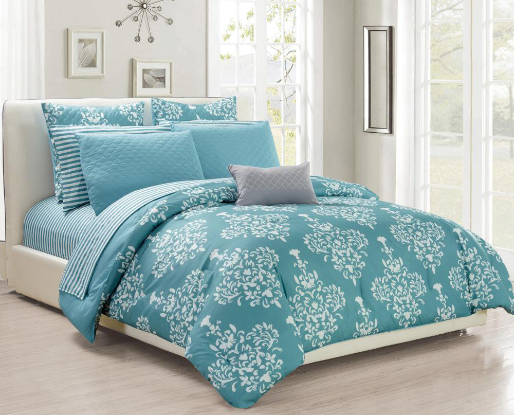 Home Textile Inc Alisa Reversible Comforter Set | Wayfair