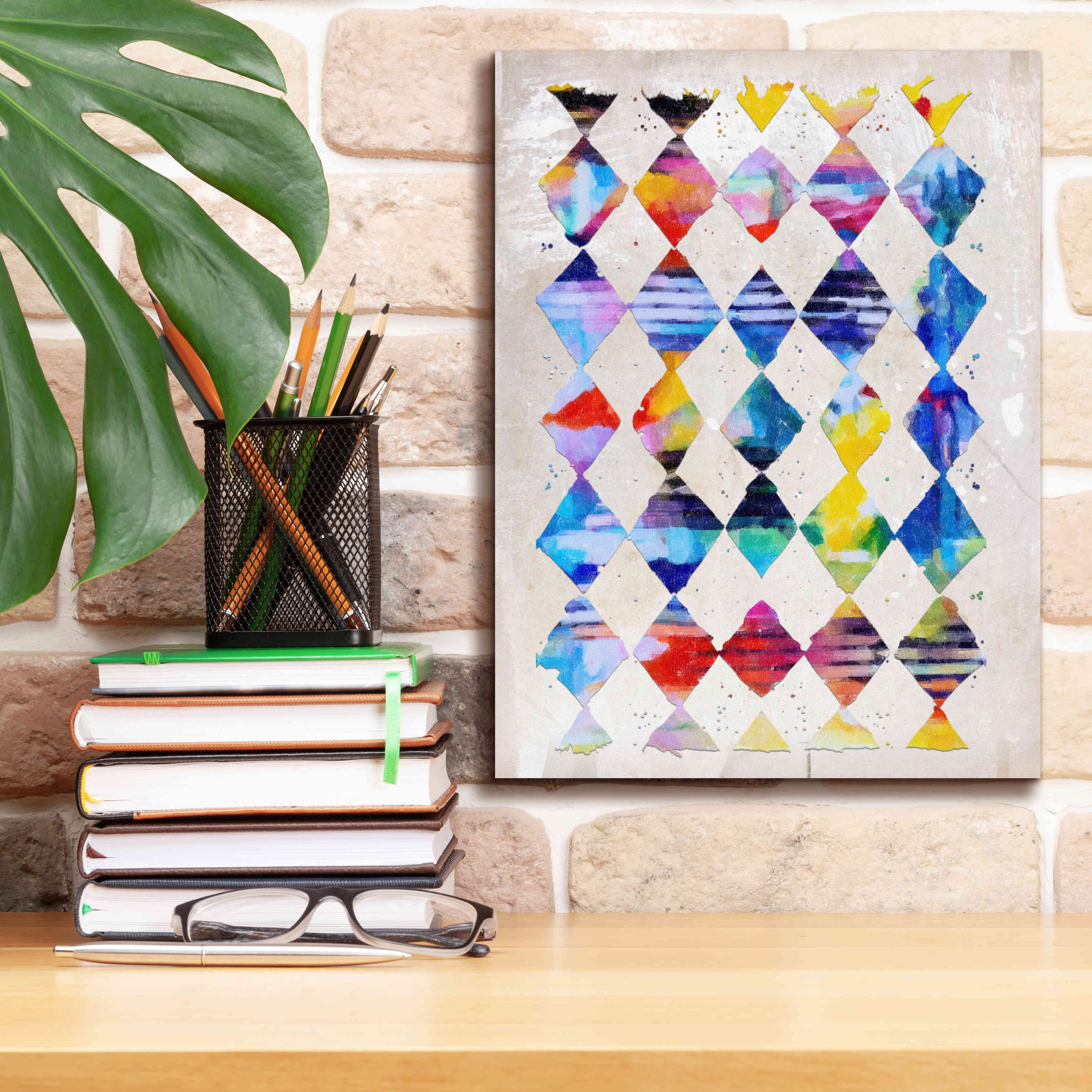 Wrought Studio™ Deryck Diamond Palette 1 by Karen Smith - Wrapped ...