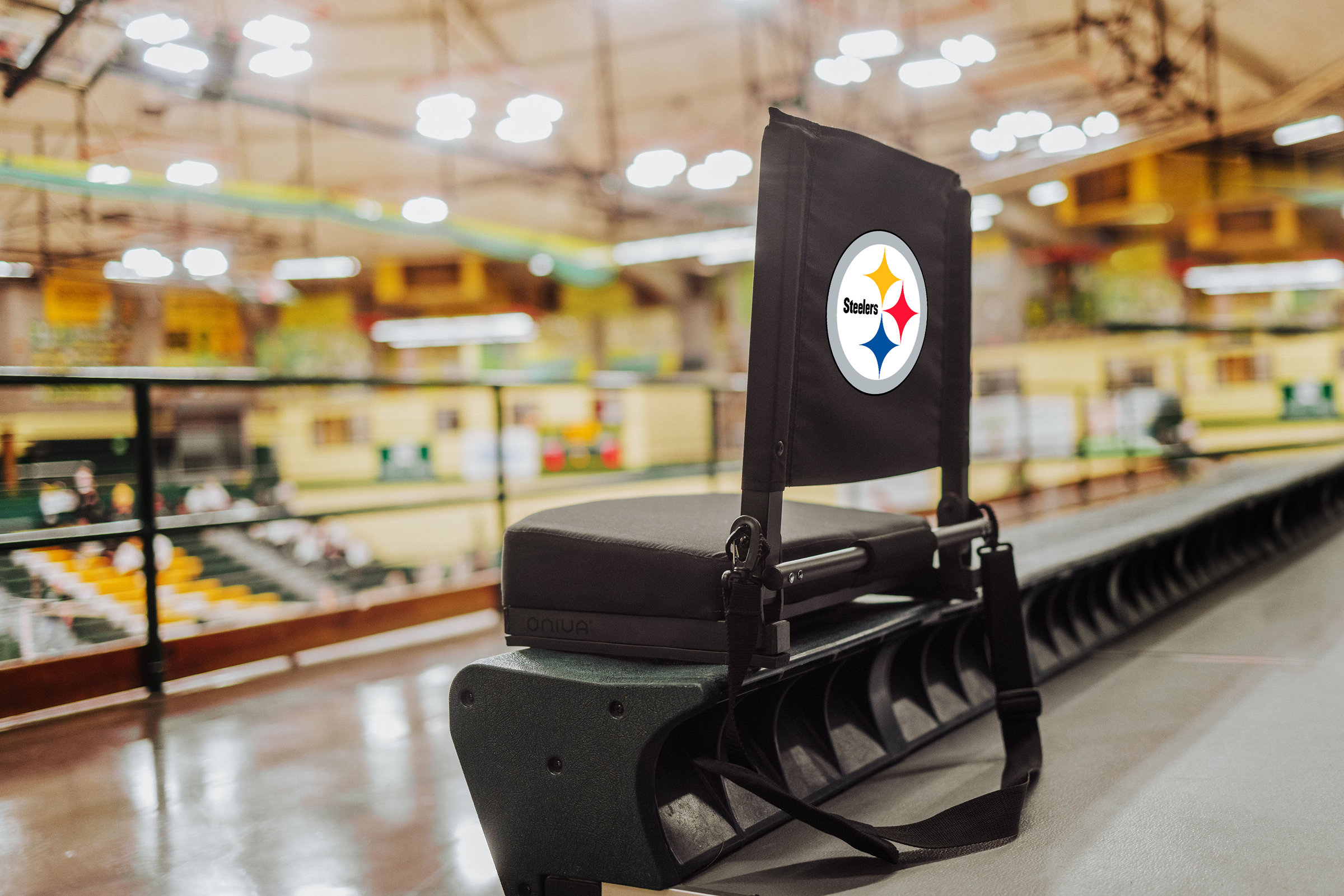 ONIVA™ NFL Pittsburgh Steelers Gridiron Stadium Seat & Reviews ...