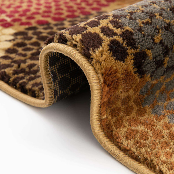 Red Barrel Studio® Apex Abstract Beige/Brown Area Rug & Reviews | Wayfair