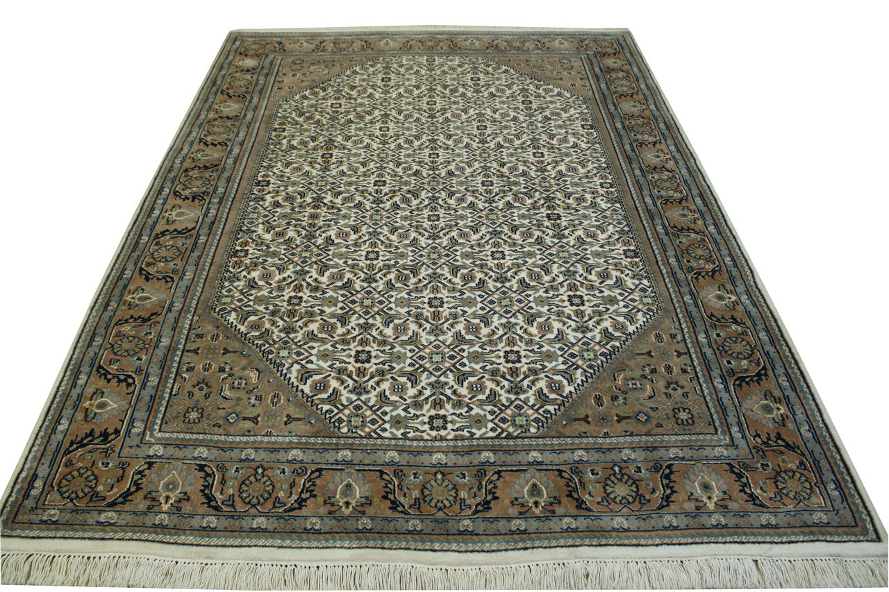 Isabelline Yenna One-of-a-Kind 5.9x8.0 Area Rug Cream | Wayfair