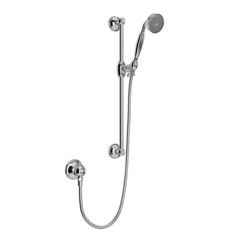 Rohl Spa Handshower Set With 22" Slide Bar and Single Function ...