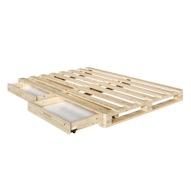 Gracie Oaks Sadler European Double (140 x 200cm) Bed Frame | Wayfair.co.uk