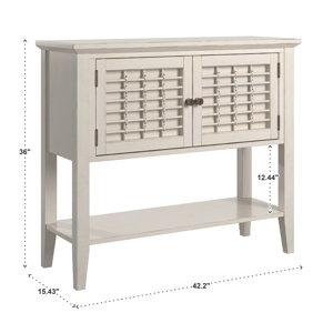 Winston Porter Scavorris 42.2" Wide Console Table | Wayfair
