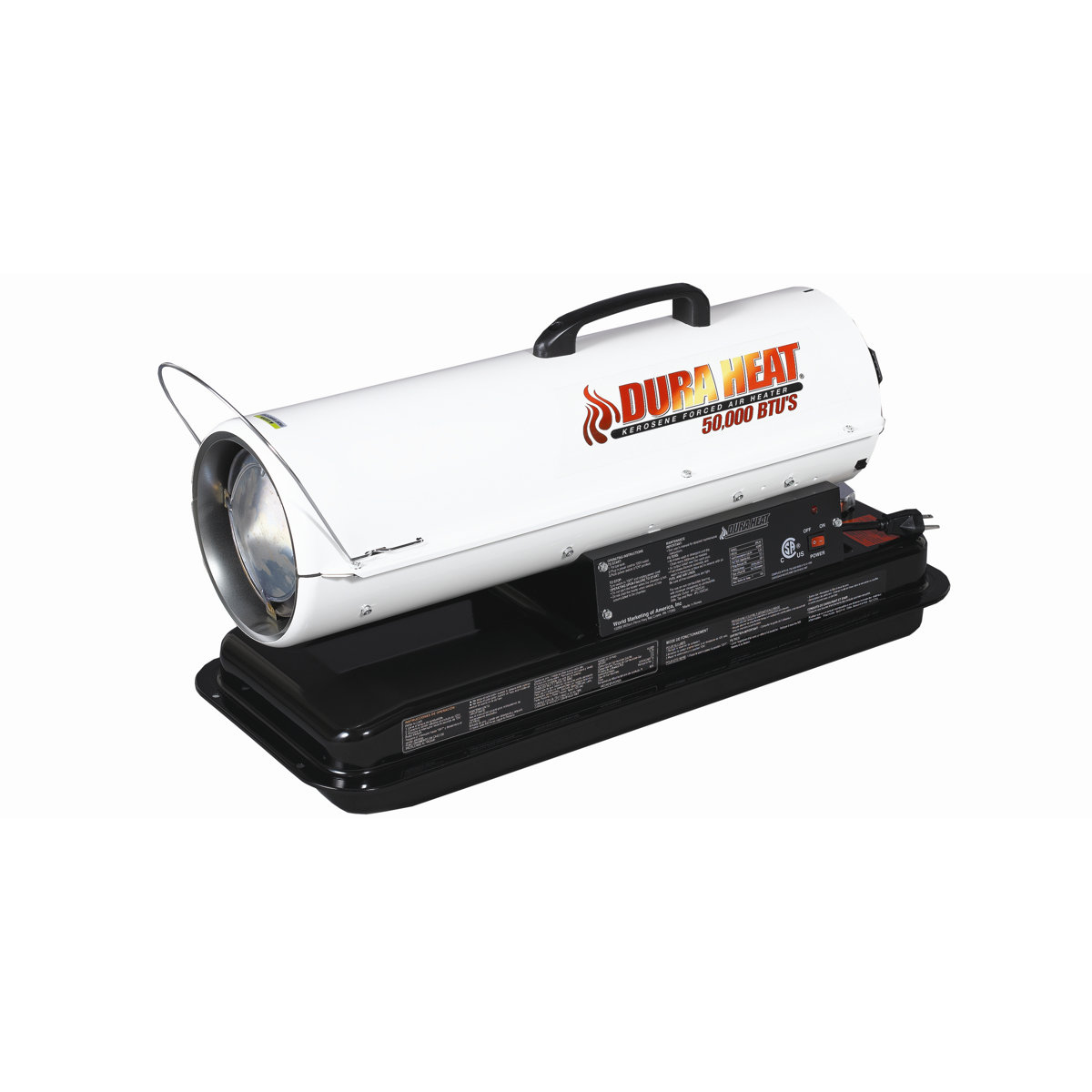 DuraHeat Dura Heat 50,000 BTU Kerosene Forced Air Heater, Indoor ...